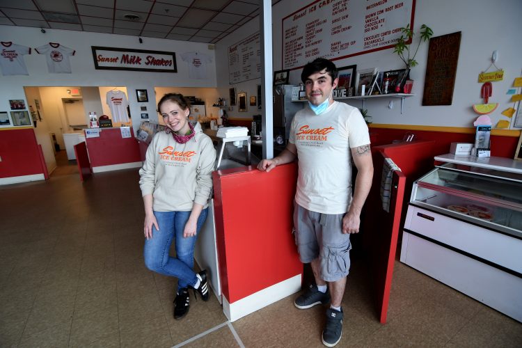 Sunset Ice Cream Parlor adapting to new normal | News, Sports, Jobs ...